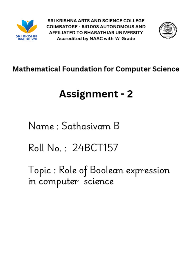 Digital Computer Fundamentals | PDF | Boolean Algebra | Teaching Mathematics