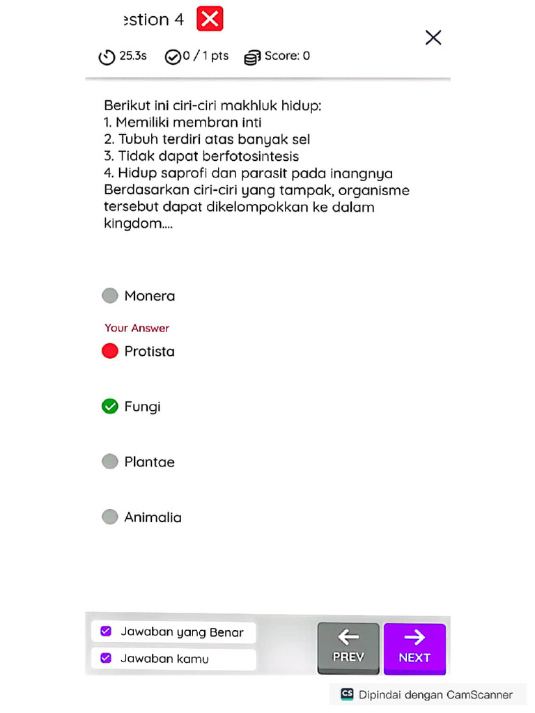 Latihan Soal Biologi Kelas 10 | PDF