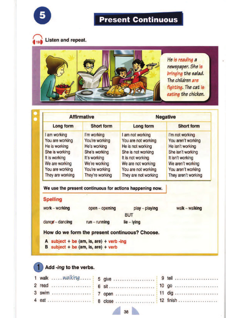 Present Simple - Cont. | PDF