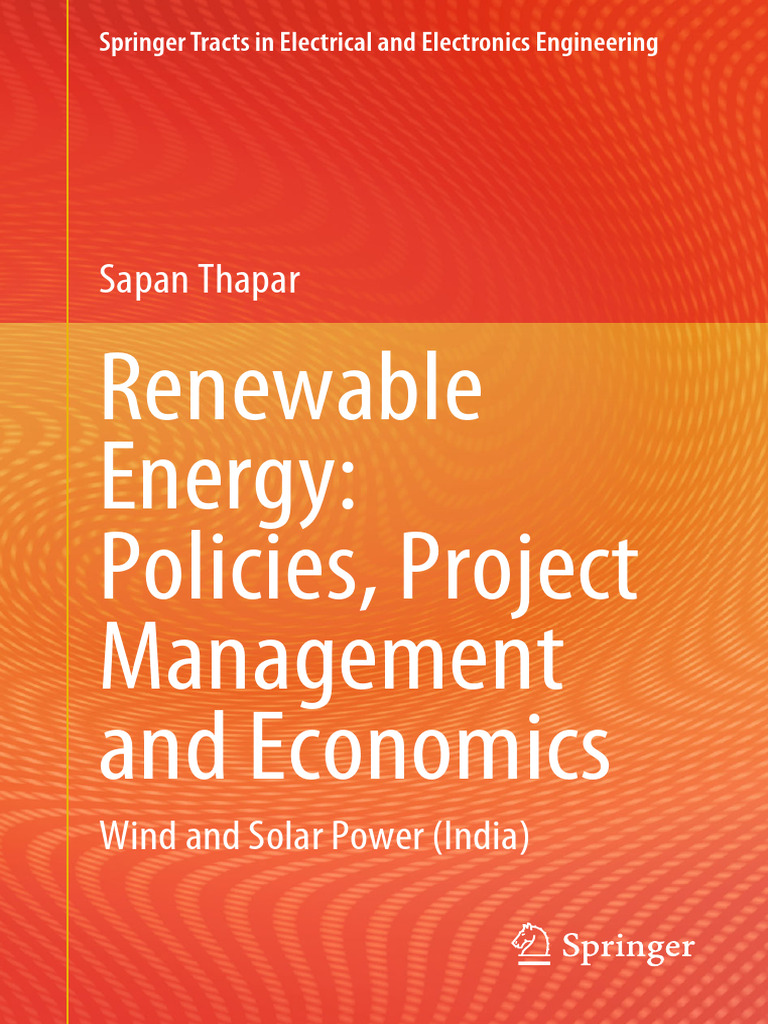 Renewable Energy Policies, Project Management and Economics Wind | PDF ... Renewable Energy Policies, Project Management and Economics Wind | PDF ...