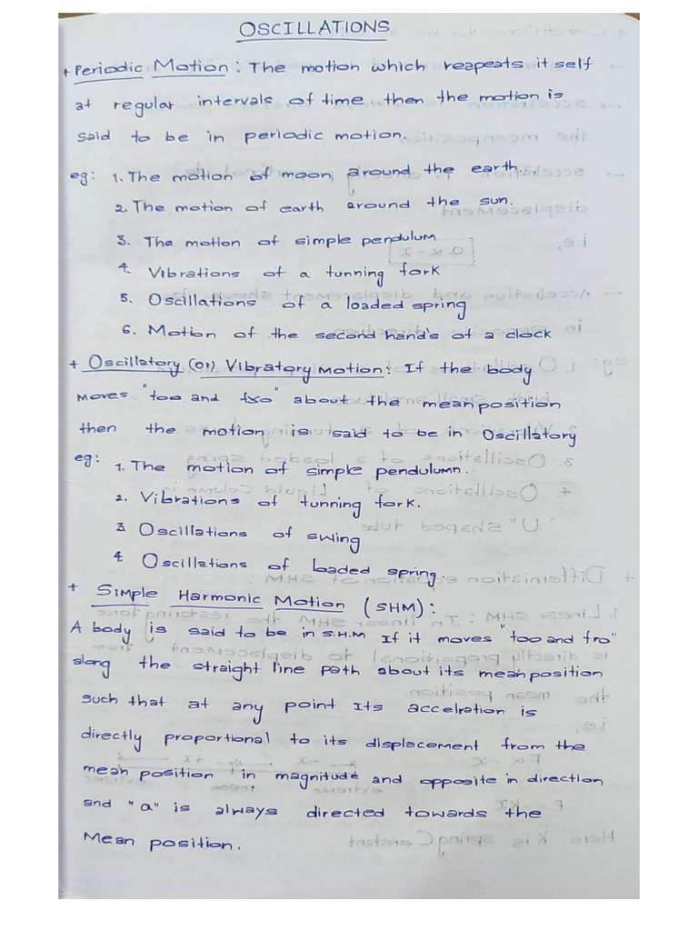 Oscillations(2) (1) | PDF
