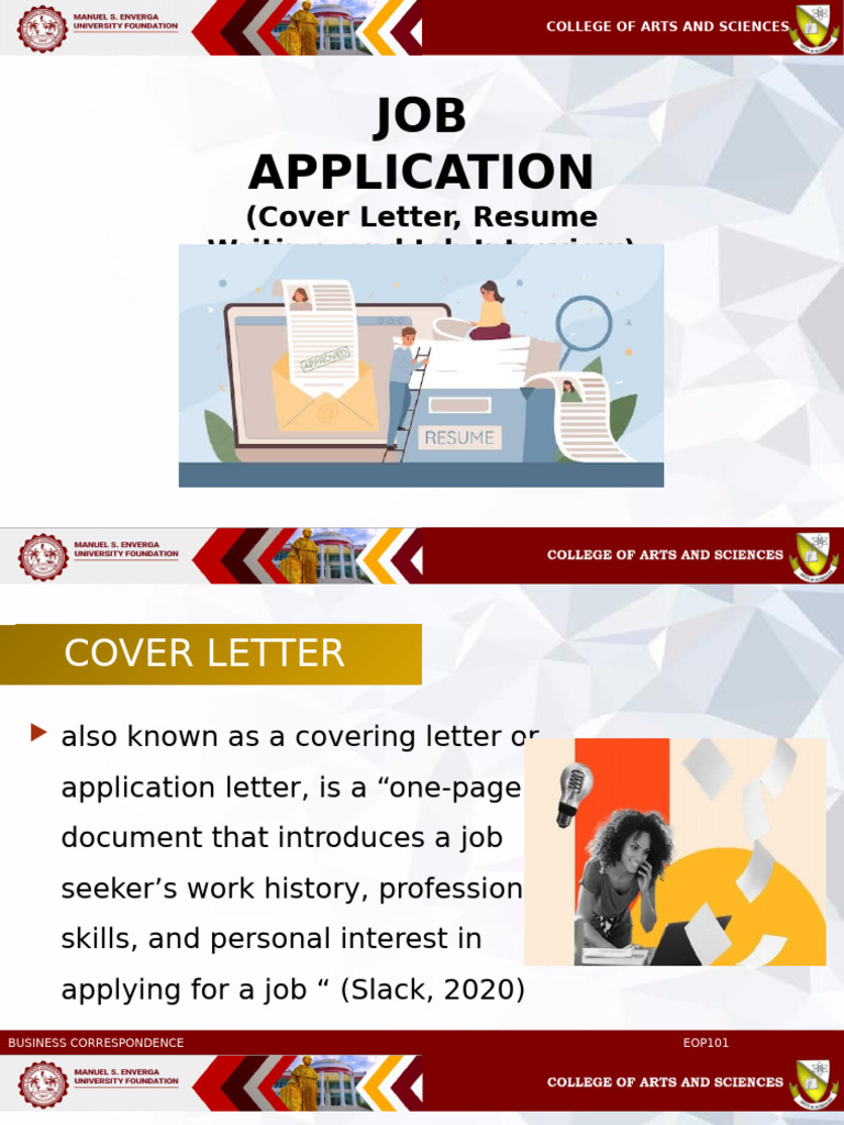 Job Application Resume and Letters (1) | PDF | Résumé