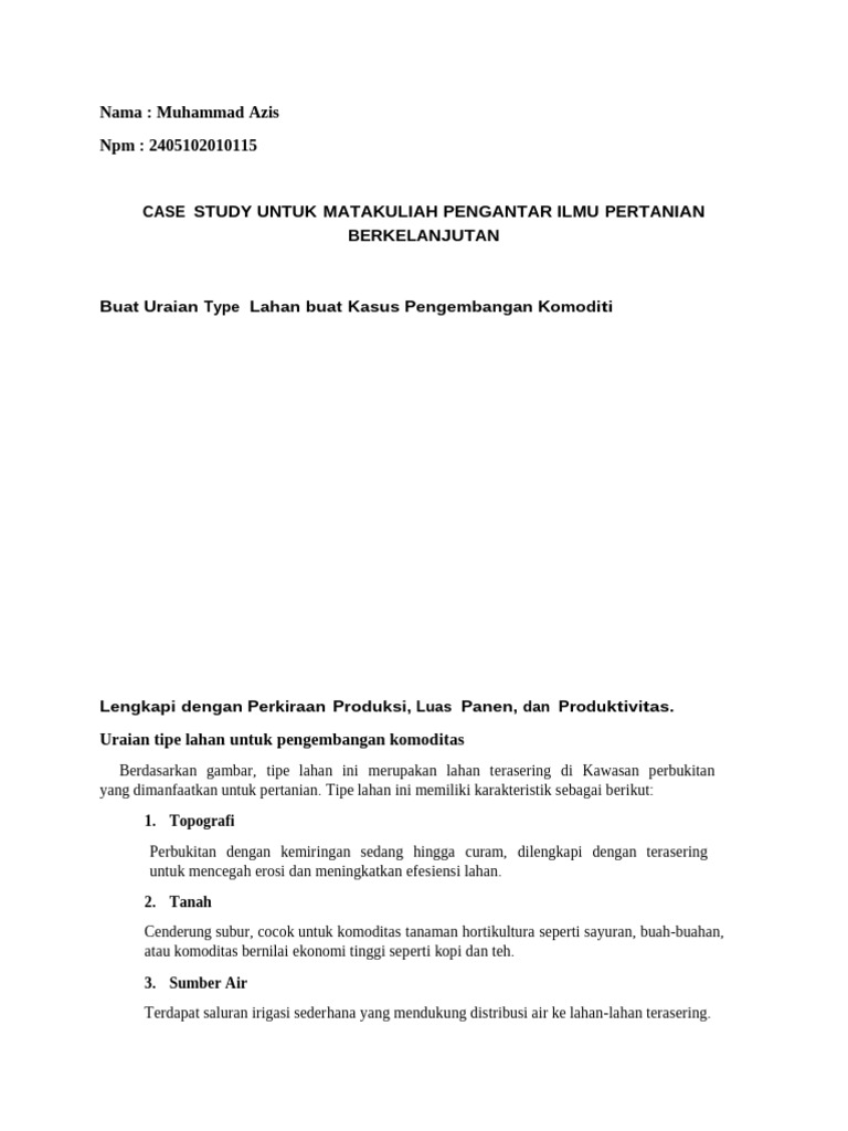 Pipb Muhammad Azis (2405102010115) | PDF