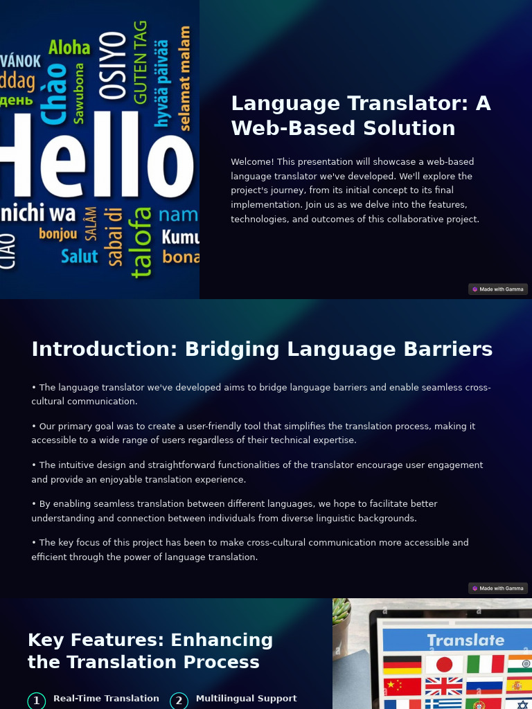 Web Translator for Seamless Communication | PDF | Usability | Java Script