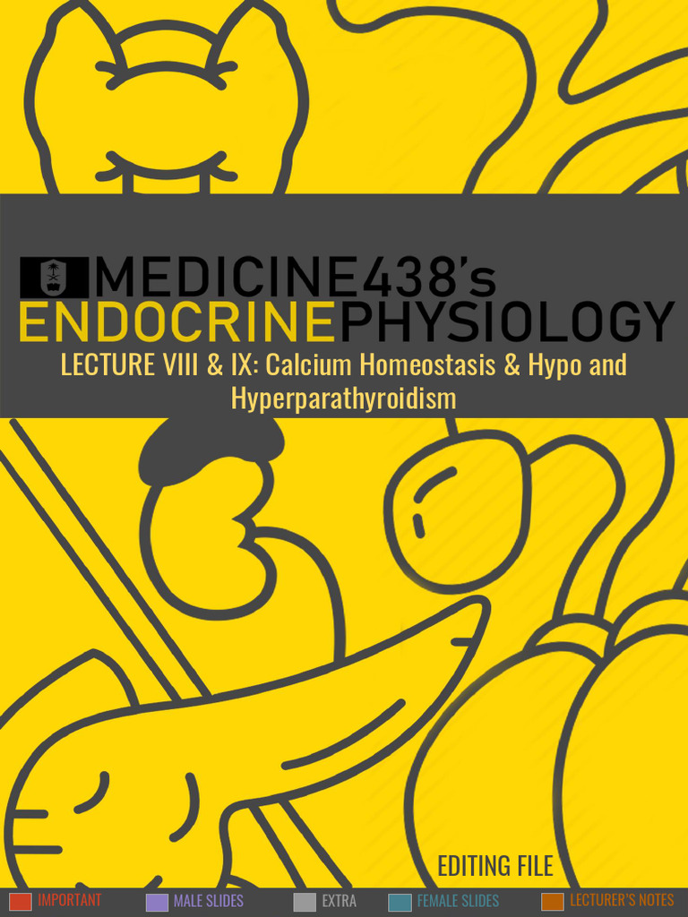 Calcium Homeostasis Overview and Regulation | PDF | Calcium In Biology ...