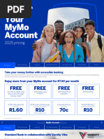 MyMo Account Pricing Guide 2024 | PDF | Debit Card | Apple Pay