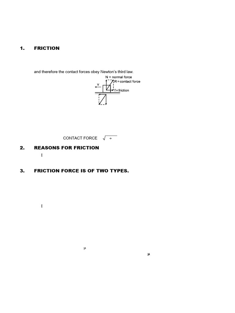 Friction | PDF | Force | Friction