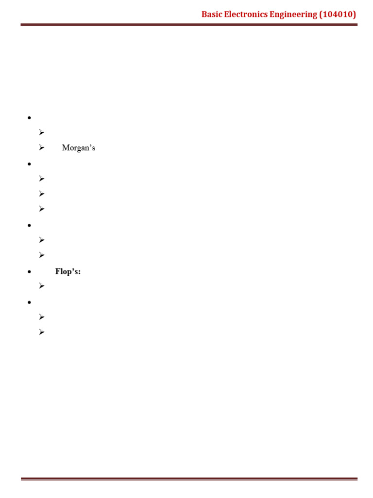 BXE unit 3 study notes | PDF | Elementary Mathematics | Mathematical ...
