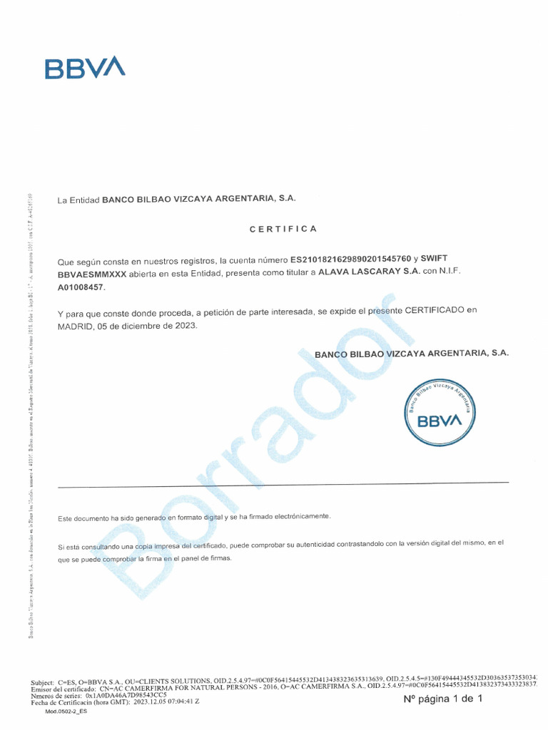 BBVA | PDF
