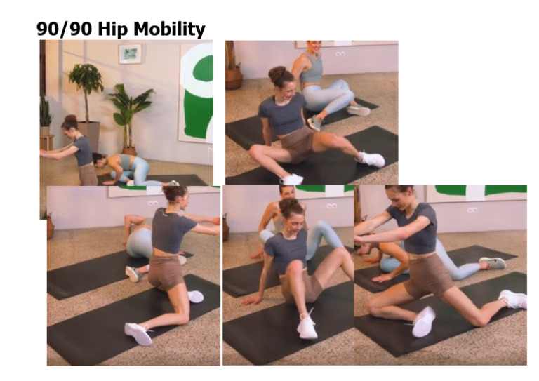 90 90 hip mobility | PDF