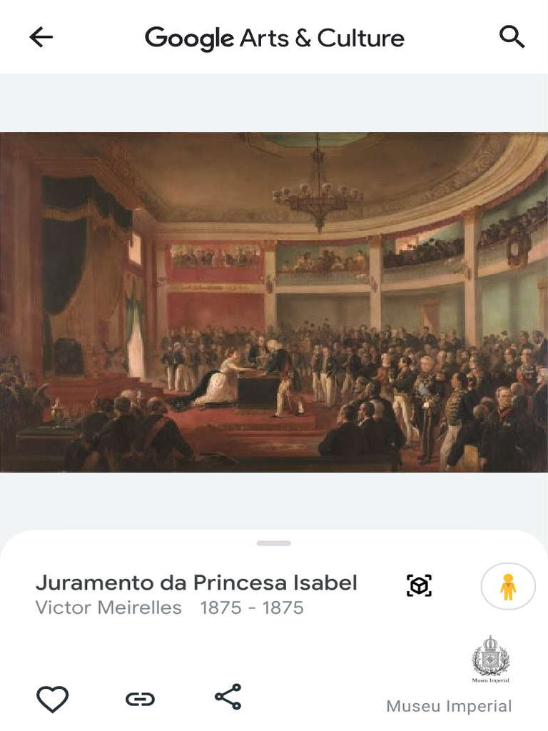 Juramento Da Princesa Isabel - Victor Meirelles de Lima - Google Arts ...