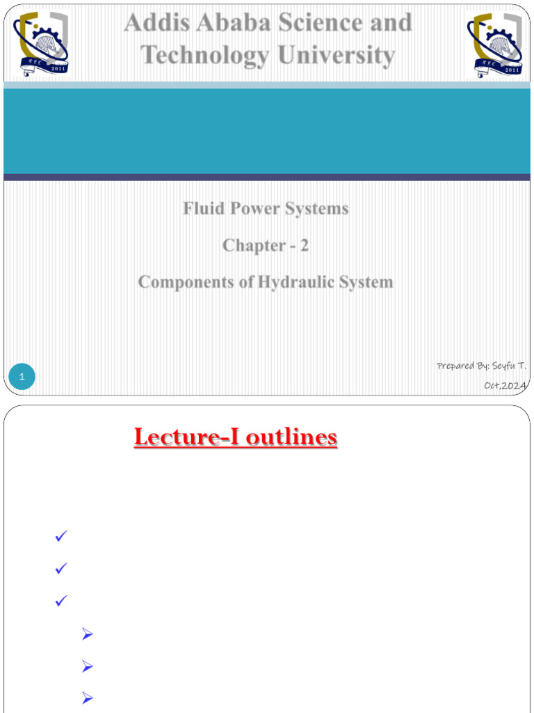 Chapter 2 Hydraulic Pump L1 | PDF | Pump | Flow Measurement
