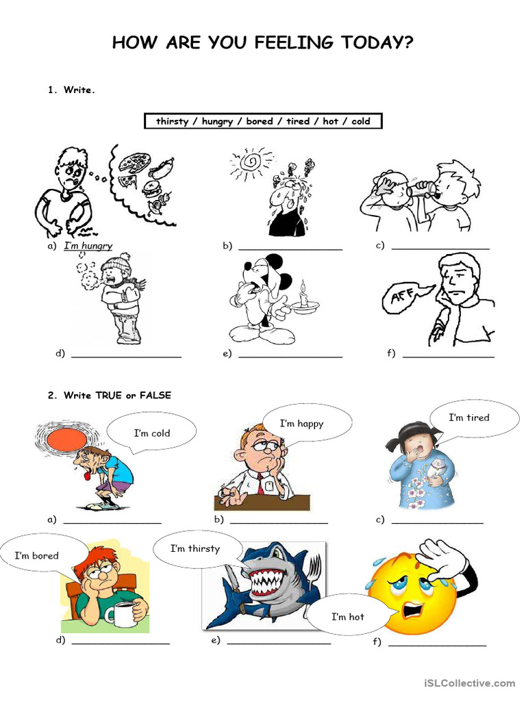 Feelings and Needs Worksheet | PDF