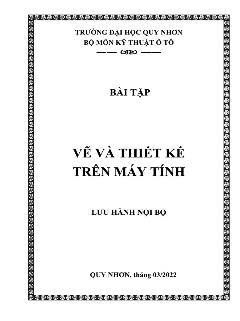 2c_bai Tap Ve Va Thiet Ke Tren May Tinh | PDF