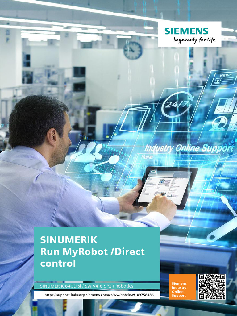 SINUMERIK Run MyRobot Direct Control en | PDF | Legal Liability | Programmable Logic Controller