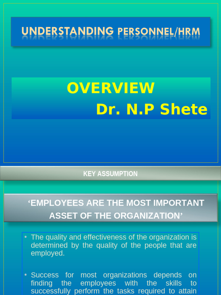 HRM1 | PDF | Human Resource Management | Human Resources