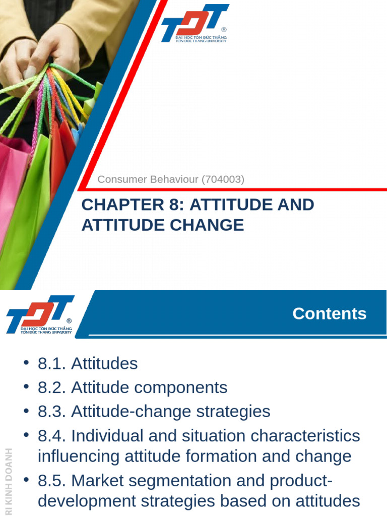 Attitude Change in Consumer Behavior | PDF | Attitude (Psychology ...