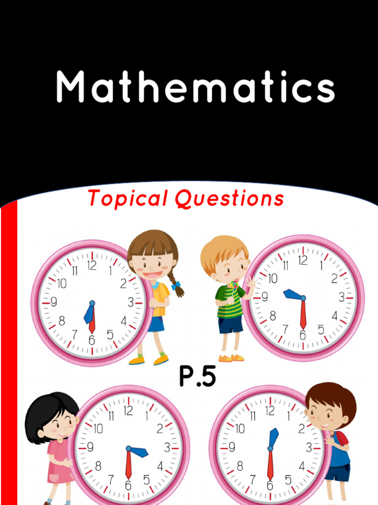Primary 5 Mathematics Questions Term 1 | PDF | Numbers | Mathematical ...
