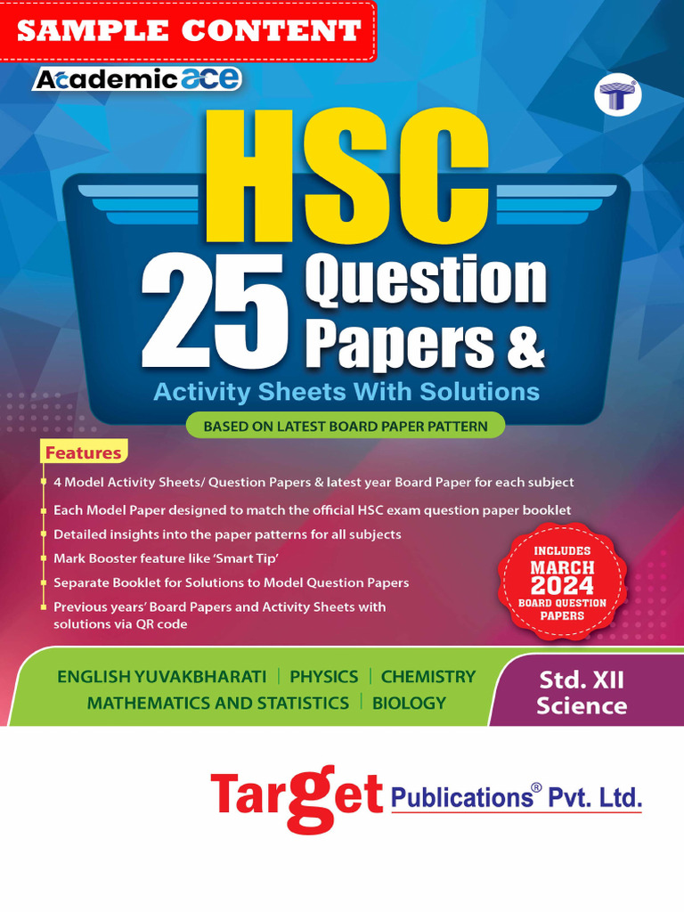 sample-pdf-of-std-12-science-25-model-question-papers-booklet-sample-content-4162 (1) | PDF ...