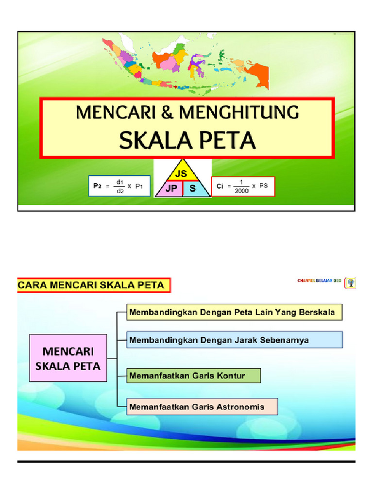 MATERI SKALA PETA - Docx - 20241105 - 213114 - 0000 | PDF