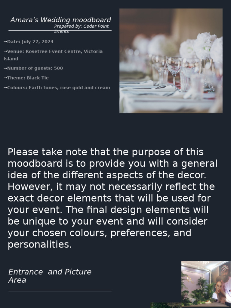 Moodboard For Amara | PDF