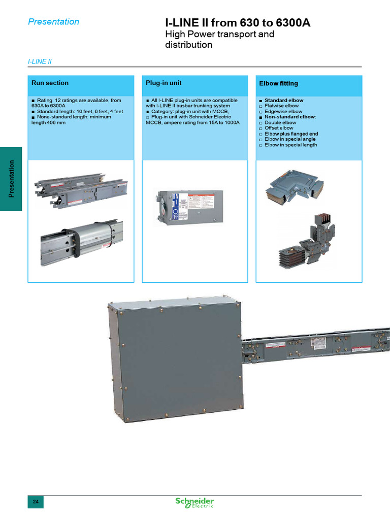 I-LINE II Busway System Overview | PDF | Electrical Resistance And ...