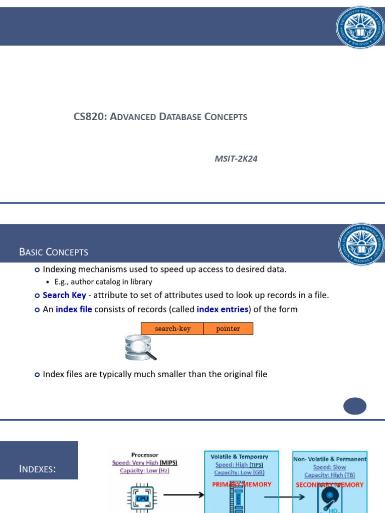 11.2 Indexing | PDF | Database Index | Databases 11.2 Indexing | PDF | Database Index | Databases