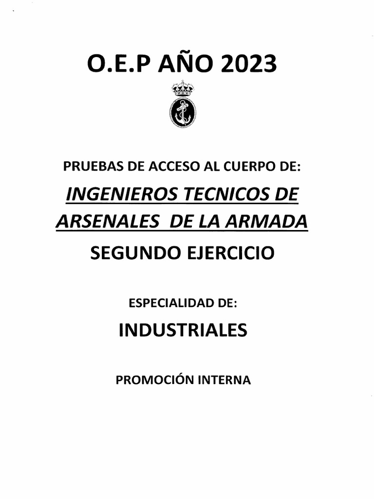 INDUSTRIALES_SEGUNDO_EJERCICIO | PDF