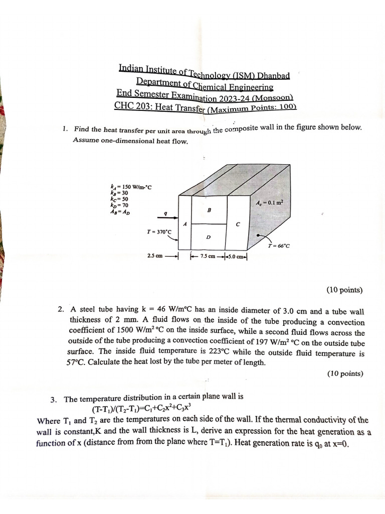 Endsem Monsoon 23-24 | PDF