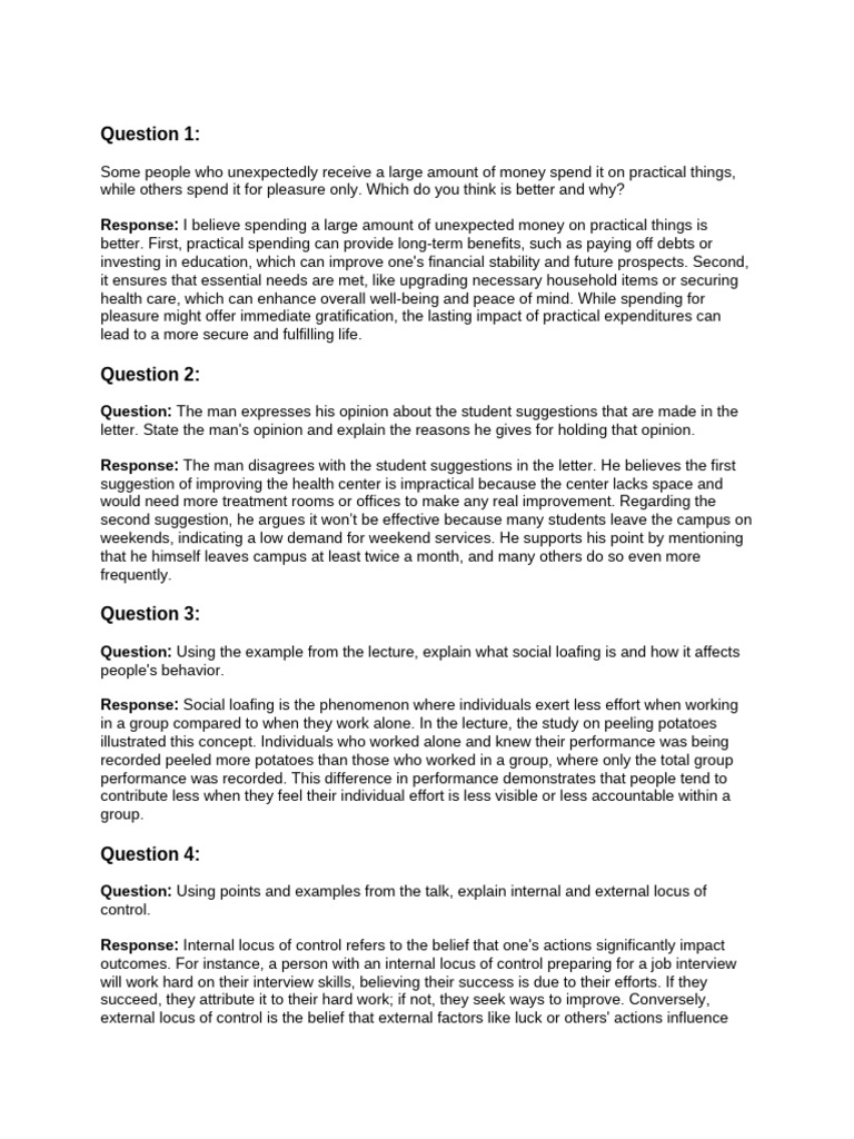 TEST 2 | PDF | Psychology | Social Psychology