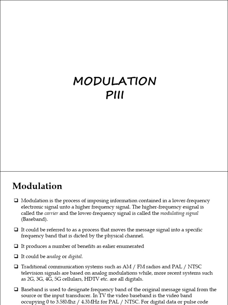 3 Pdf Modulation Detector Radio