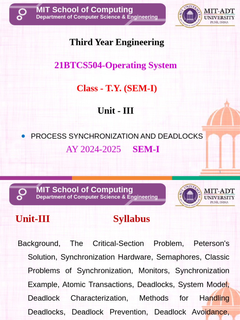 Unit-III | PDF | Computer Programming | Computer Architecture
