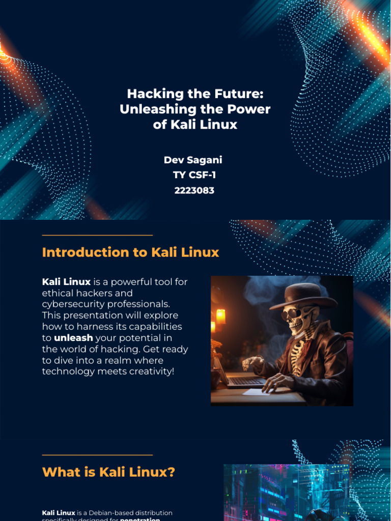 Dev Sagani-Kali Linux | PDF