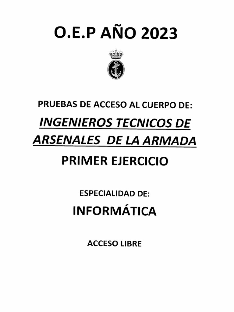 Informatica Primer Ejercicio | PDF