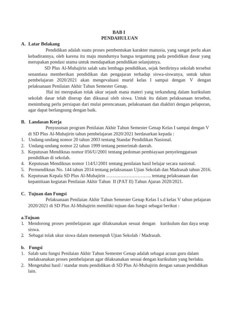 Proposal Pat 2021 | PDF