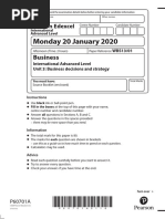 wbs13-01 International Business Past Paper | PDF | Business