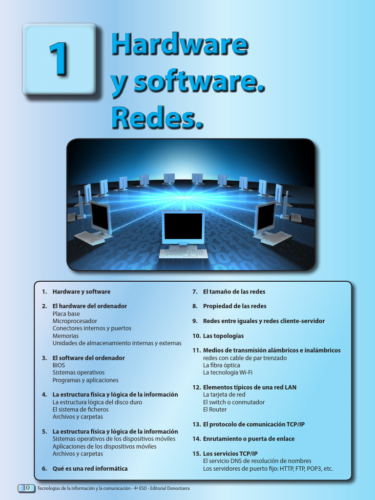 Sofware | PDF | Red de computadoras | Hardware de la computadora