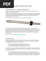TEMA BEU/AEU Heat Exchanger Overview | PDF | Heat Exchanger | Vacuum Tube