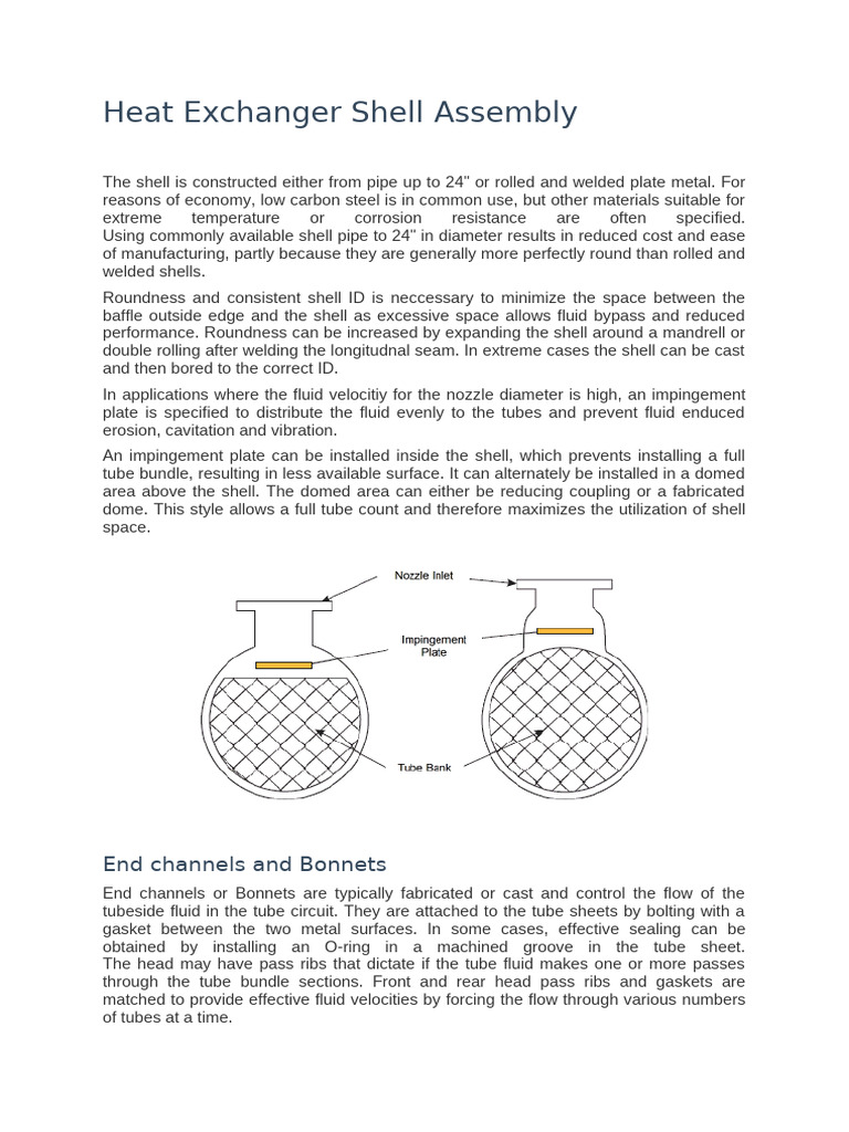 04_Shell Assembly | PDF | Pipe (Fluid Conveyance) | Heat Exchanger