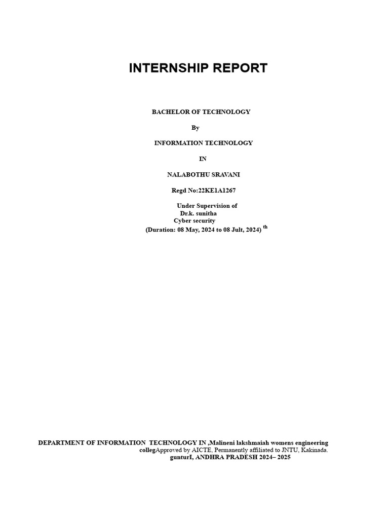 summer internship | PDF | Java (Programming Language) | Html