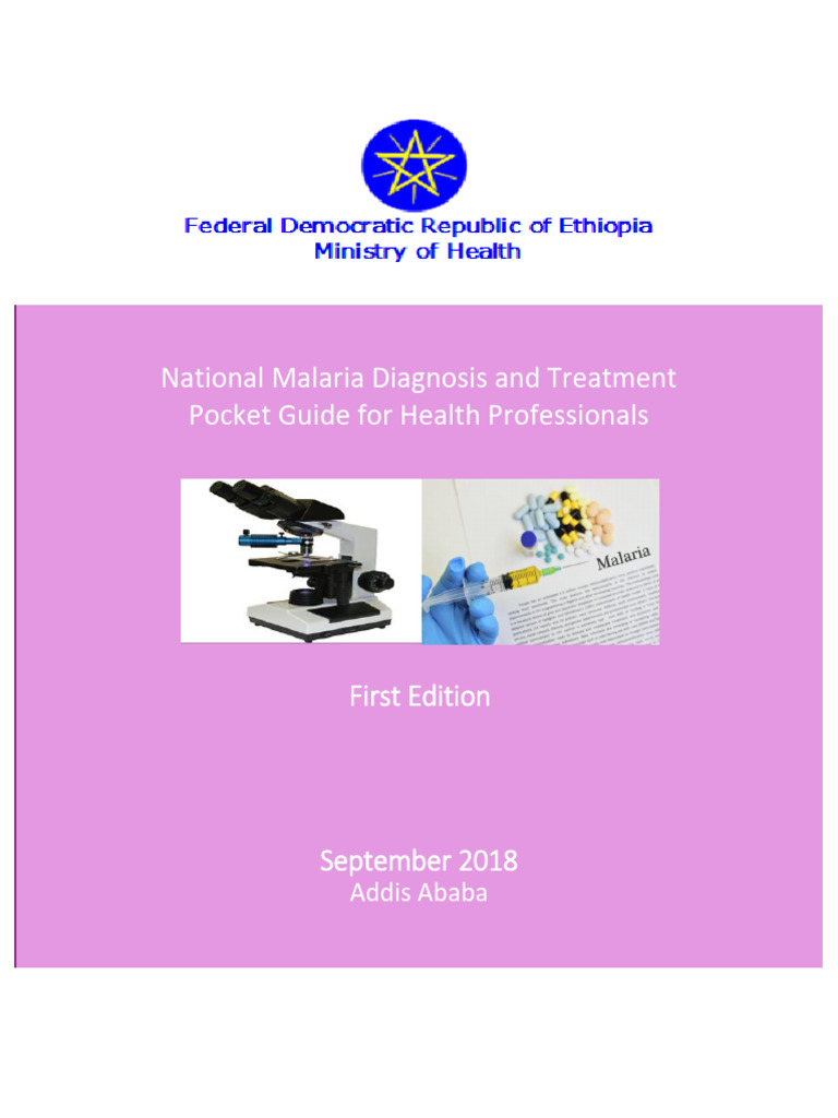5 - Pocket Guide DX and RX Final of Final | PDF | Malaria | Clinical ...