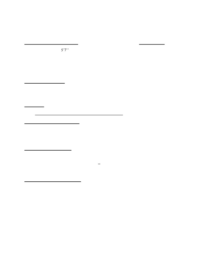 Bio Data Shubham | PDF