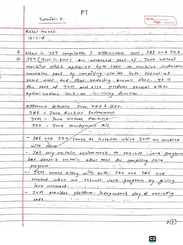 PT Tutorial 2 Solution | PDF