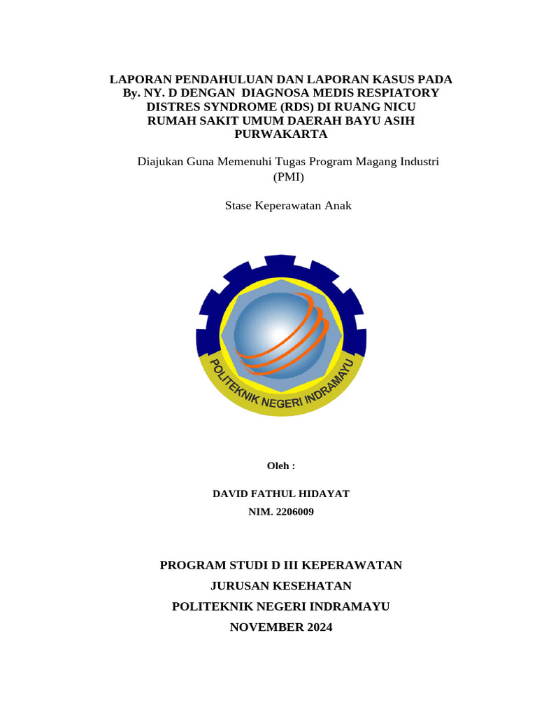 Laporan Pendahuluan Dan Resum RDS | PDF