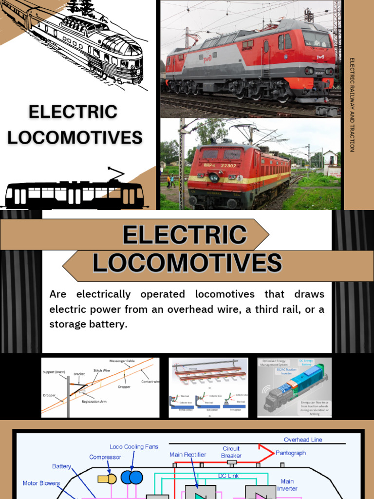 Electric Locomotives | PDF | Locomotives | Electric Motor