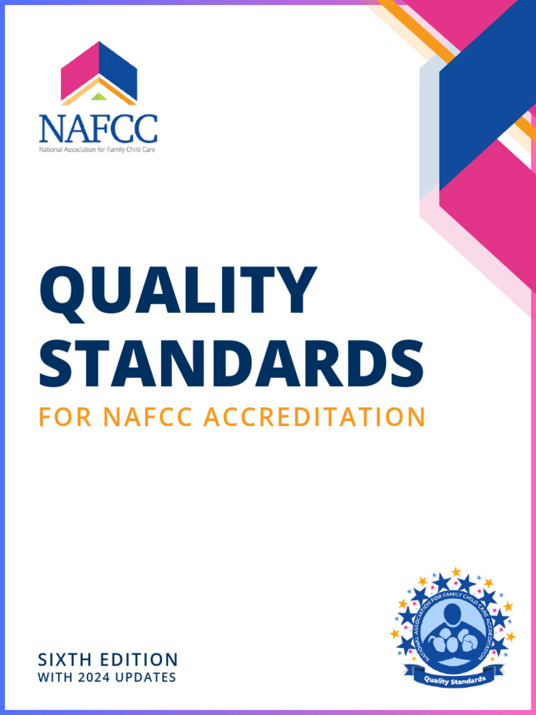 Quality Standards For NAFCC Accreditation 2024 en | PDF | Teachers ...