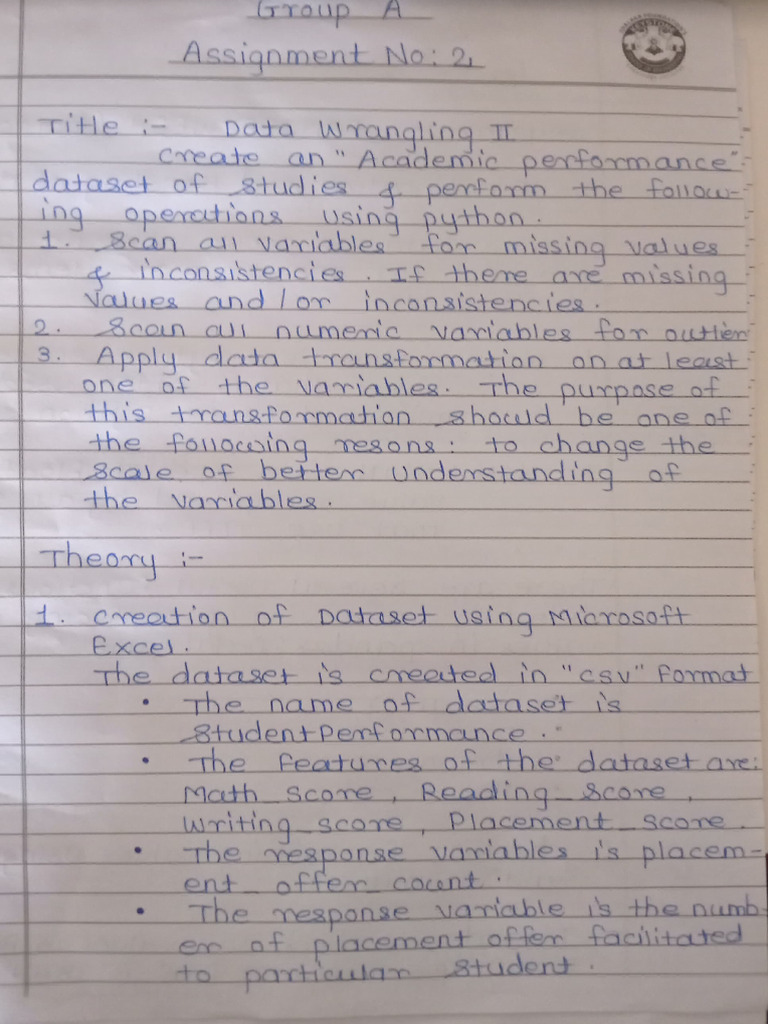 Dsbda 2nd Pdf Statistics Data 