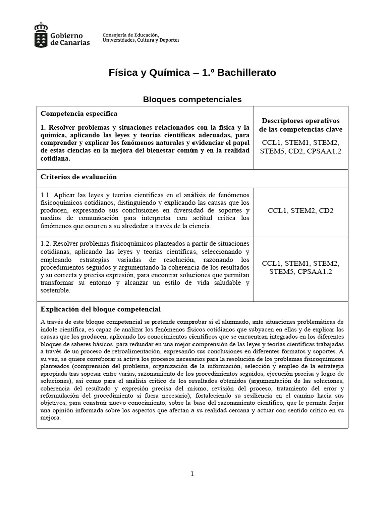 Evagd FyQ Bach | PDF | Mecanica clasica | Química