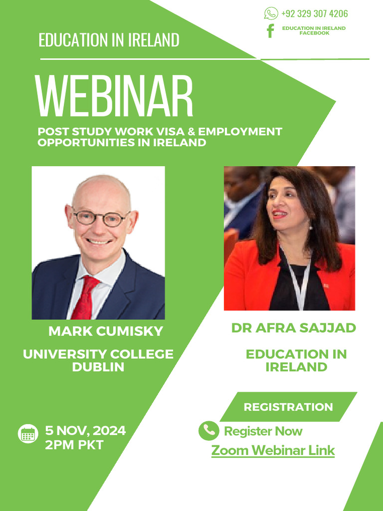 Education in Ireland Webinar | PDF