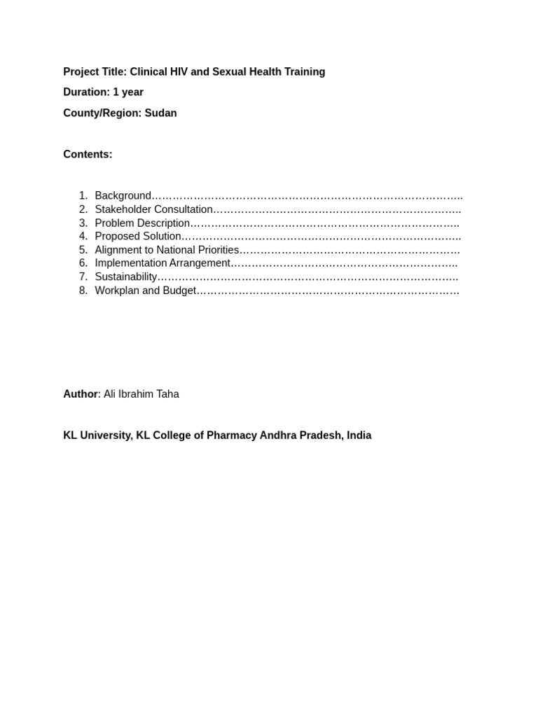 Clinical HIV and Sexual Health Training | PDF | Sexually Transmitted ...